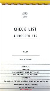 Aircraft Checklists & Guides